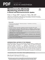 Nursing Managment of Continuous Nmba Train of Four Quick Reference 6 1 ...
