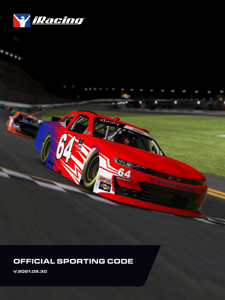 iRacing Official Sporting Code Overview | PDF
