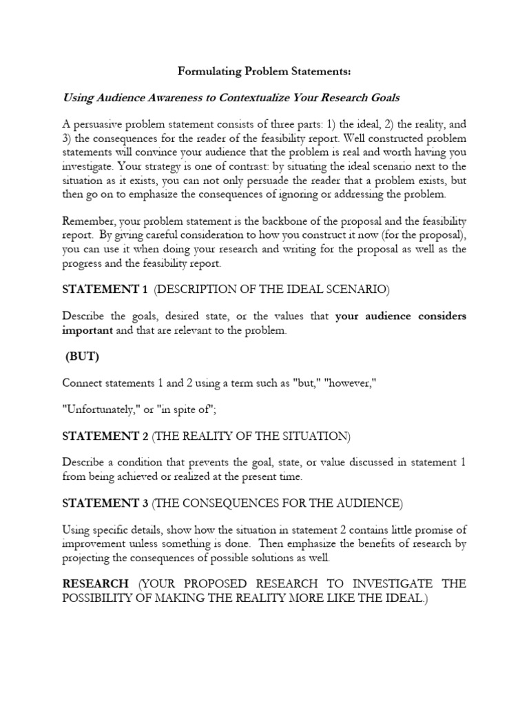 Examples Prob Statements | PDF | Mediation | Attitude (Psychology)