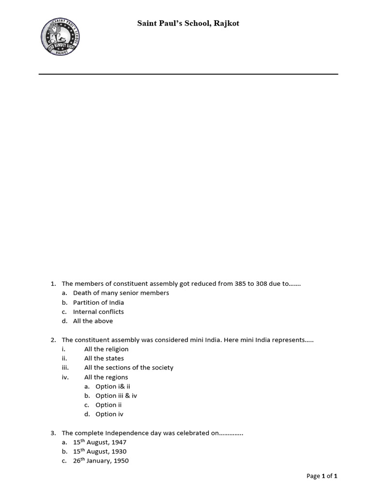 History U T 2 Std 9 | PDF | Government | Justice