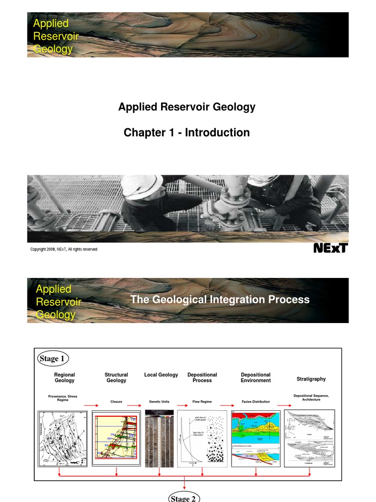 Applied Reservoir Geology: Chapter 1 - Introduction Chapter 1 ...