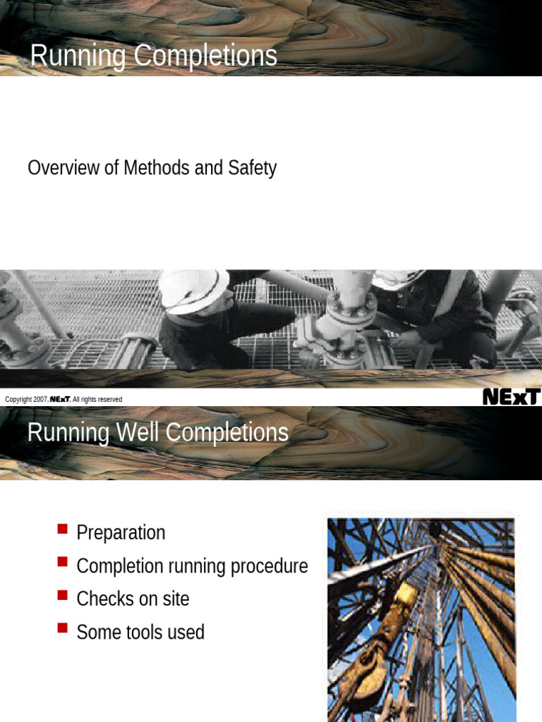 16 Running Completions | PDF | Water | Oil Well