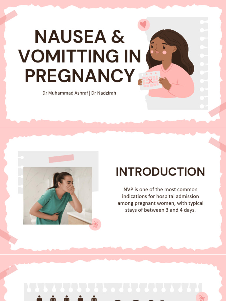 Nausea and Vomitting in Pregnancy | PDF | Nausea | Medicine