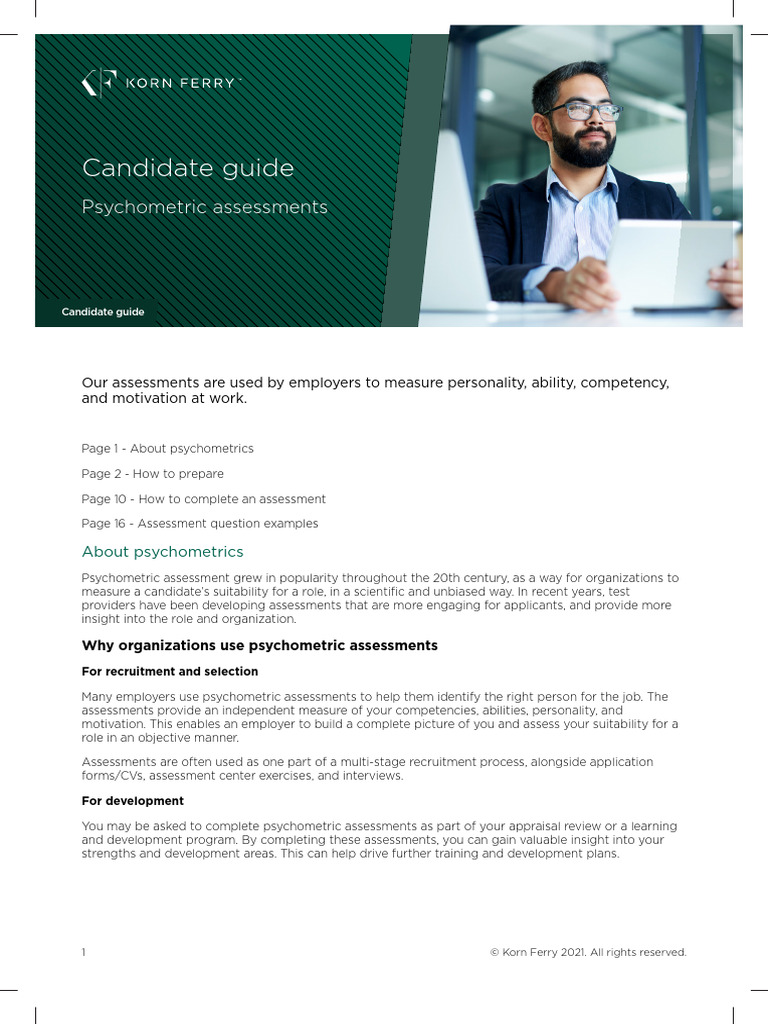 Candidate-Guide-Guide-to-taking-psychometric-assessments | PDF ...