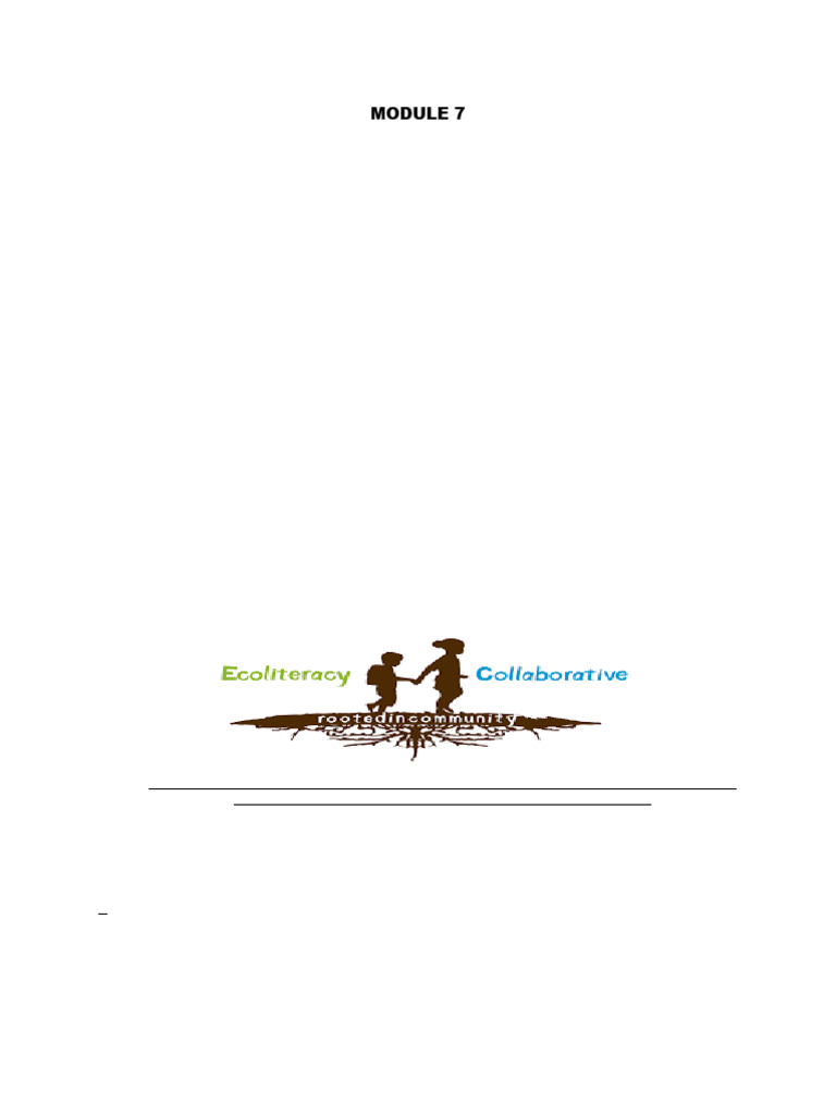MODULE-7-Lesson-1 | PDF | Ecology | Learning