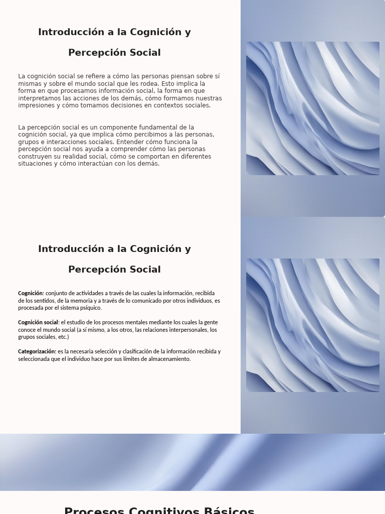 Introduccion-a-la-Cognicion-y-Percepcion-Social | PDF | Percepción | Cognición
