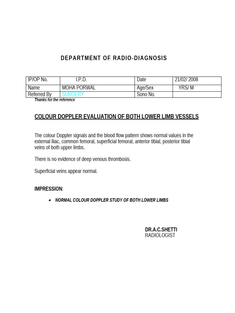 Both Upper Limbs (Nad) | PDF