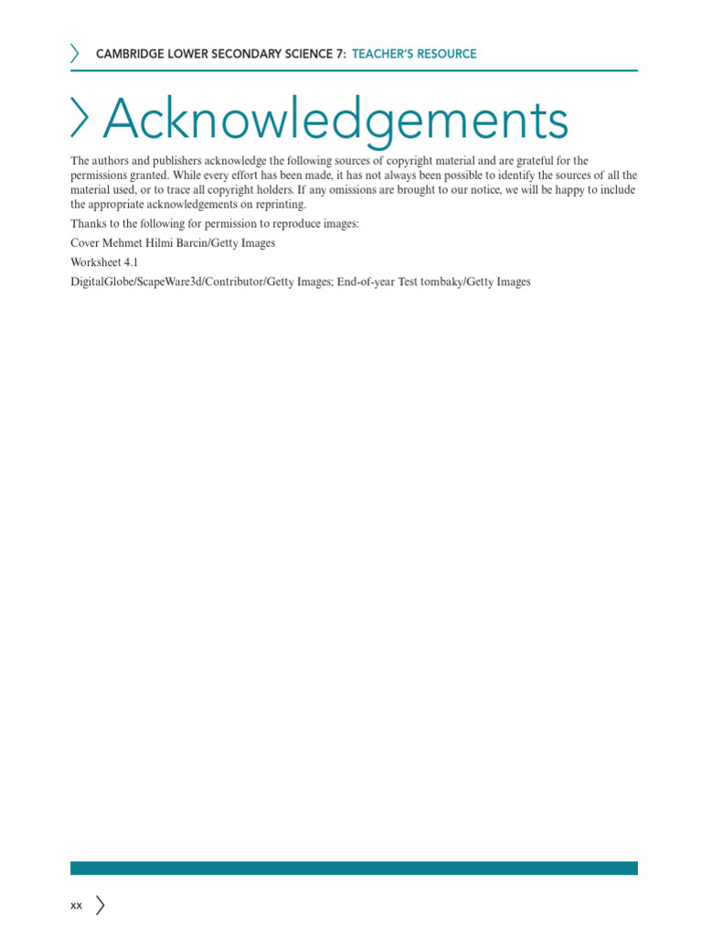 Lower Secondary Science 7 Acks | PDF