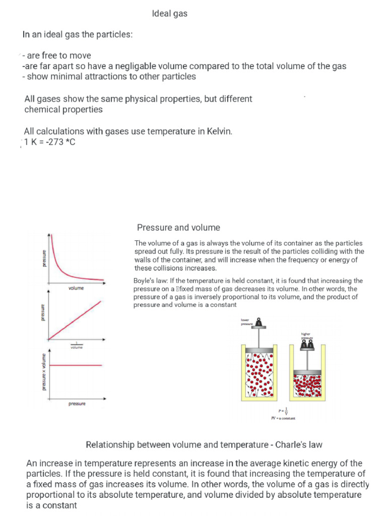 Ideal Gases | PDF