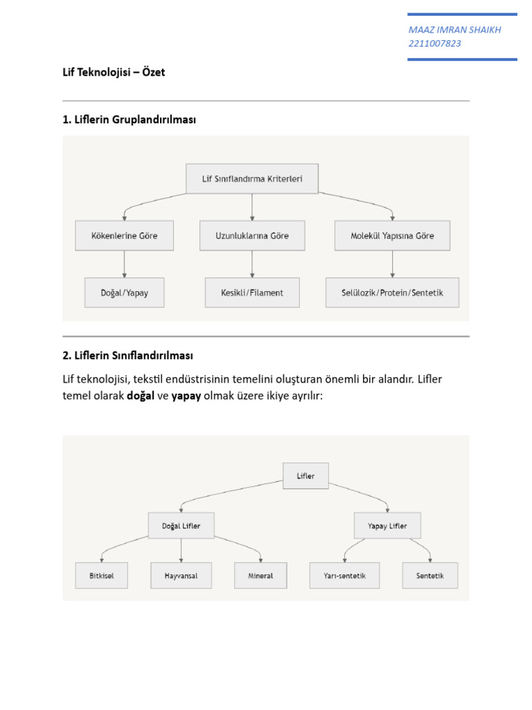 Lif Teknolojisi Odevi | PDF