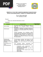 BDRRM LIST OF PPAs | PDF | Emergency Management | Civil Defense