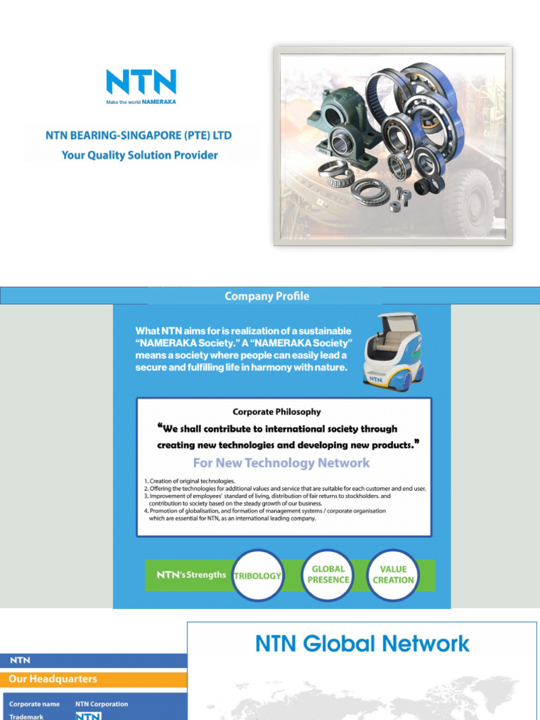 NTN Singapore: Leading Bearing Supplier | PDF | Qr Code | Authentication