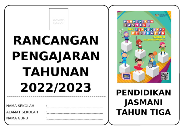 Muka Depan RPT PJ Tahun 3 | PDF