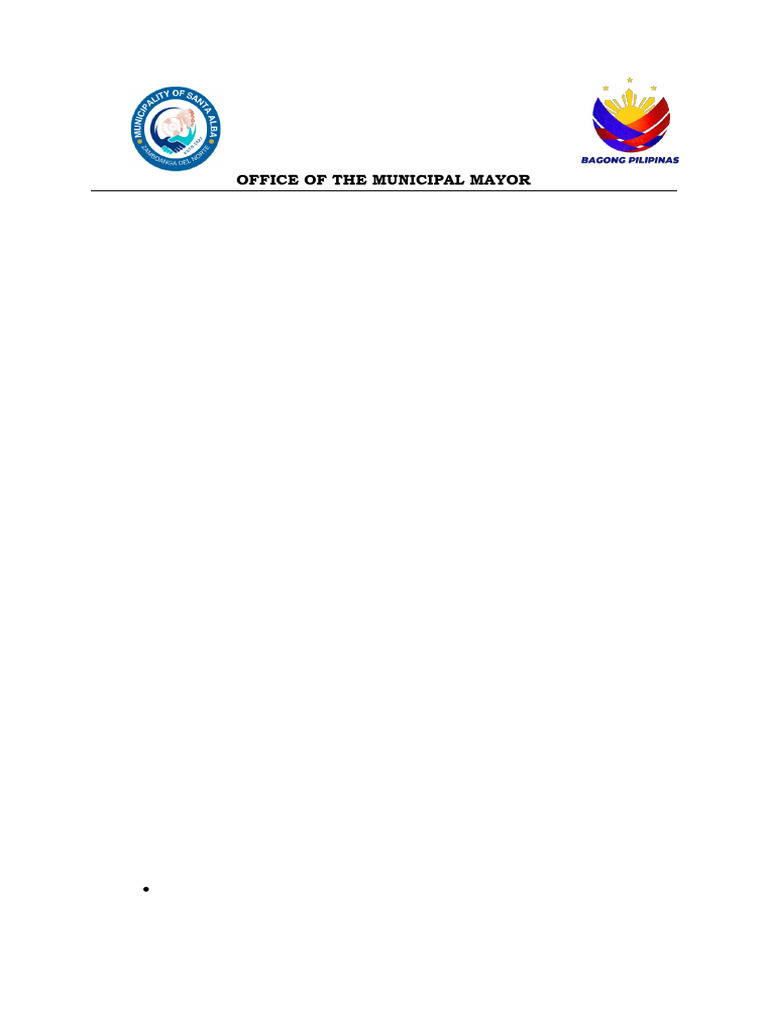 Road Closure Request for Santa Alba Event | PDF | Government