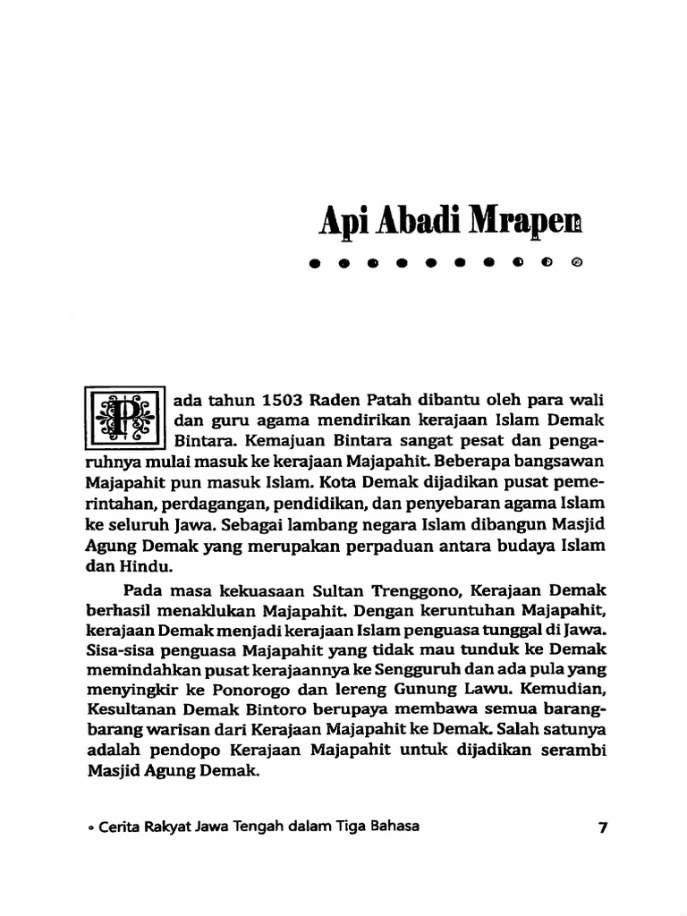 Api Abadi Mrapen | PDF