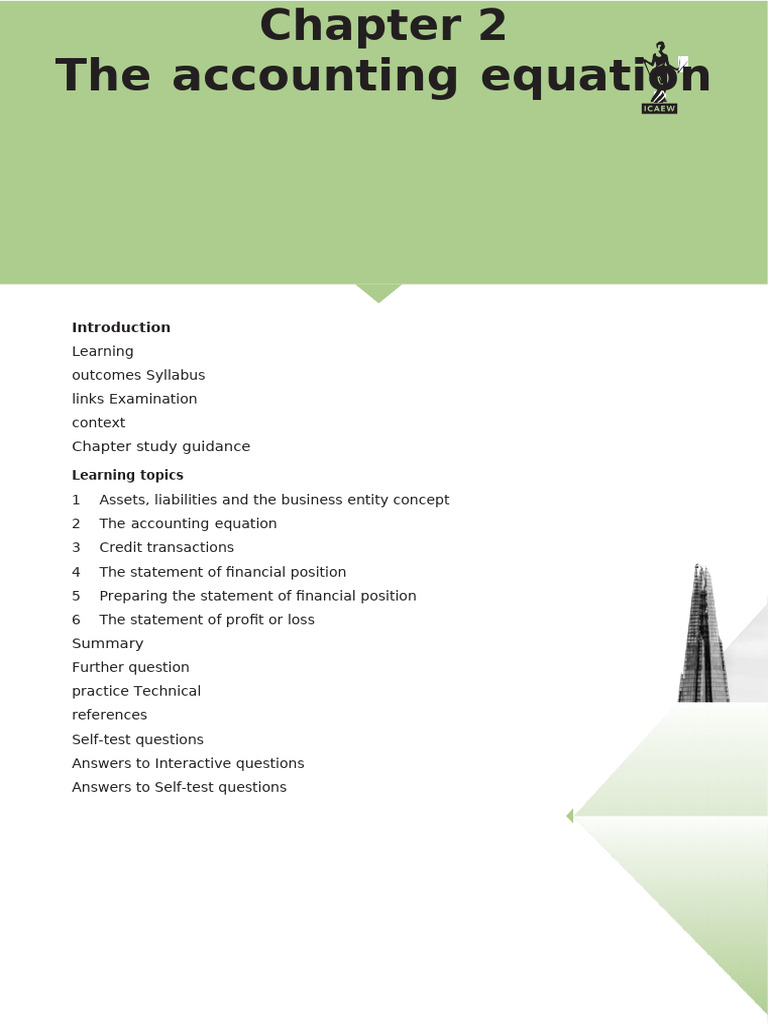 Accounting Workbook 2022 (Chapter 2) | PDF | Balance Sheet | Debits And ...