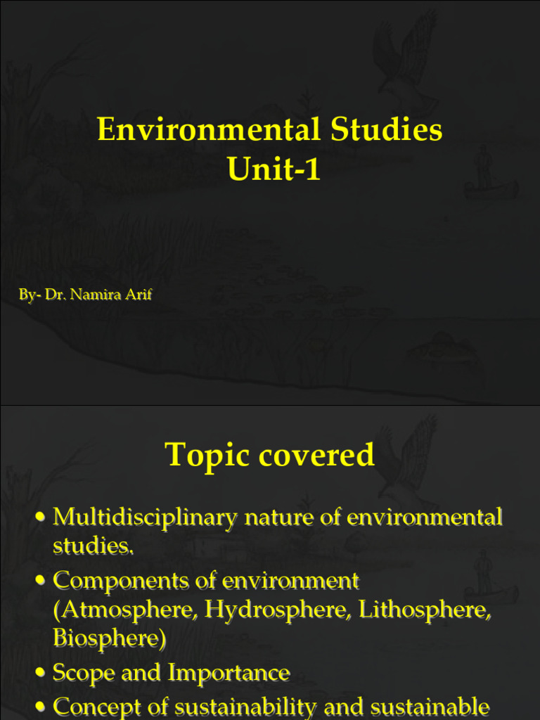 Unit 1 | PDF | Atmosphere Of Earth | Atmosphere