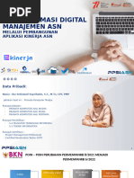Bintek ASN Memayu | PDF