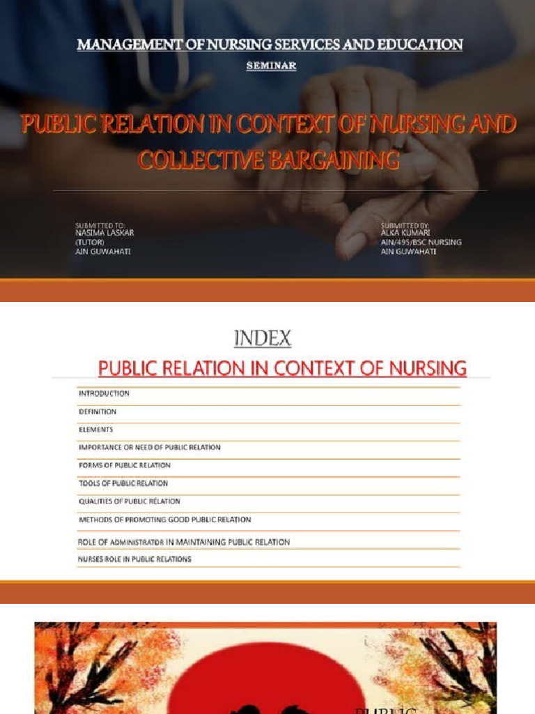 Public Relation - Unit 4 | PDF