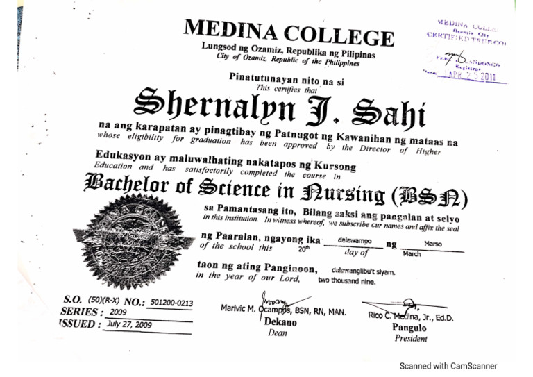 Bachelor Degree | PDF