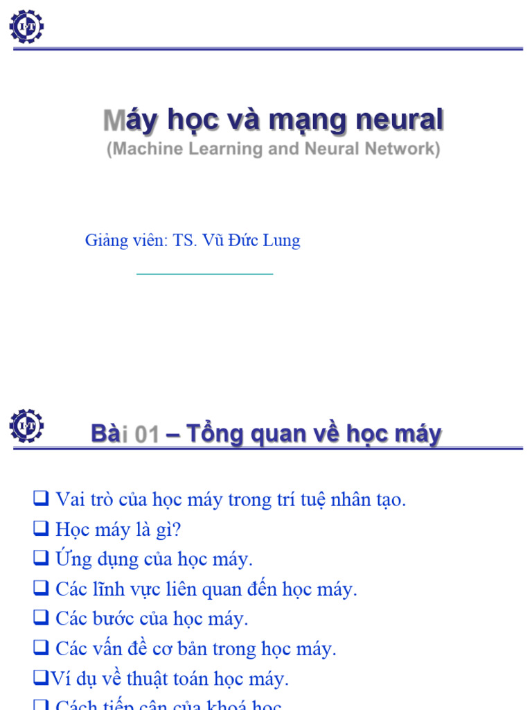 May-Hoc-Va-Mang-Neural - Vu-Duc-Lung - Lecture01-Introduction-Tong-Quan-Ve-Hoc-May ...