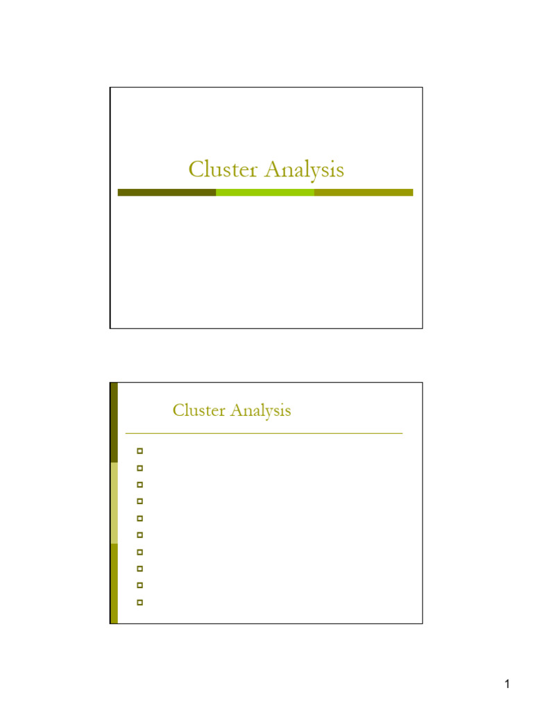 Analysis of cluteruing | PDF | Cluster Analysis | Applied Mathematics