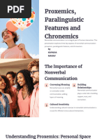 CHRONEMICS | PDF | Nonverbal Communication | Communication