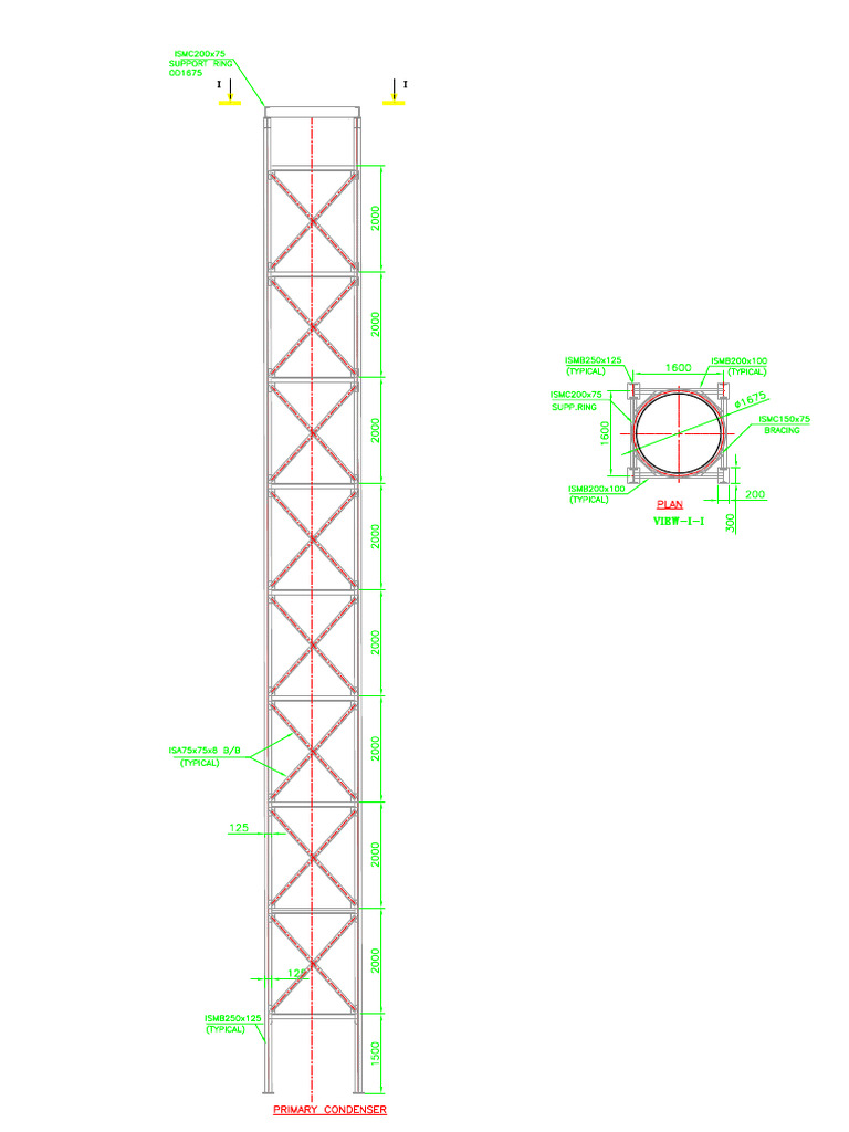 Support Structure For Primary Condenser | PDF