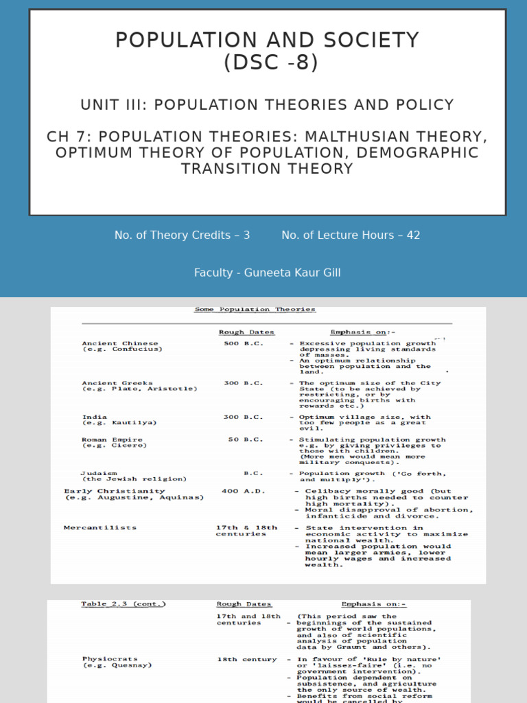 DSC -8 Ch 7[1] | PDF | Society | Demography