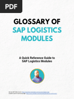 Glossary On Delivery Note (DN) in SAP Logistics | PDF | Logistics ...