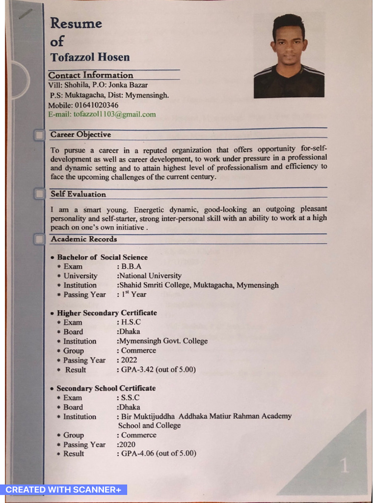 Scanner+ Document Creation Guide | PDF