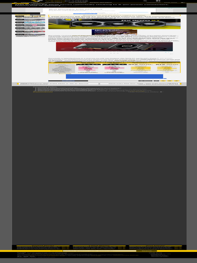 AMD Radeon RX 9070 Series Rumors | PDF | Graphics Processing Unit | Computer Hardware