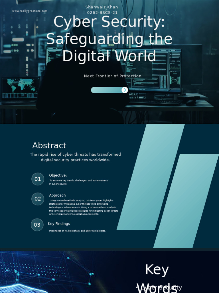 Cyber Security Safeguarding the Digital World | PDF | Security | Computer Security