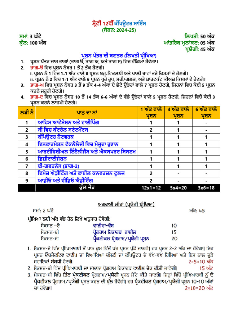 1724391114_12th CS SQP General 2024-25 | PDF