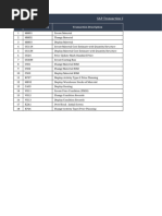 SAP MM Master Data T-Code List | PDF | Computers