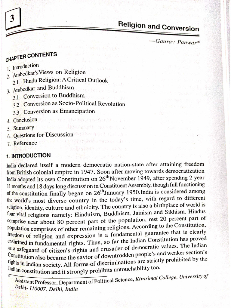 Religion and Conversion | PDF