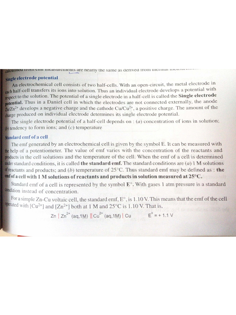 Nernst Equation | PDF