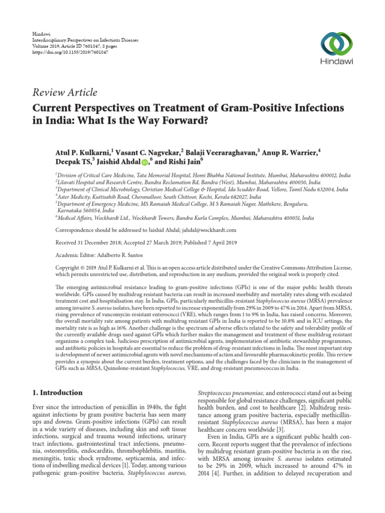 Review - Gram Positive Infections | PDF | Methicillin Resistant ...