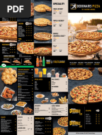 Panarottis Express Menu | PDF | Pizza | Tomato Sauce