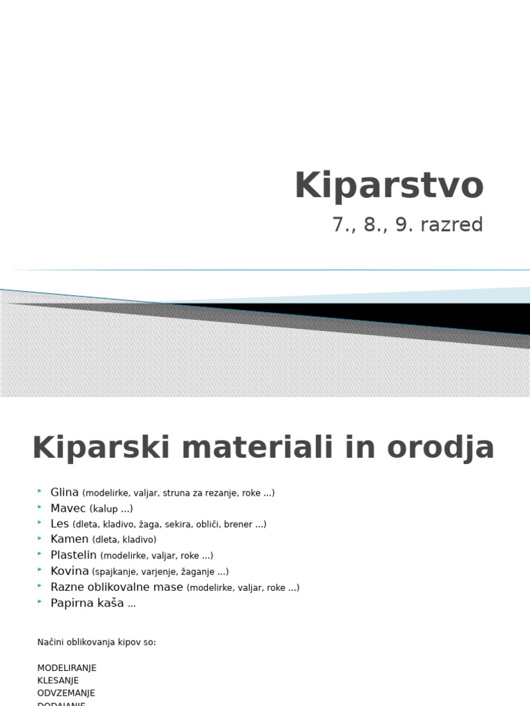 Kiparstvo | PDF