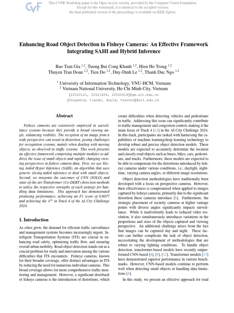 Road Object Detection in Fisheye Cameras | PDF | Statistical Inference | Camera
