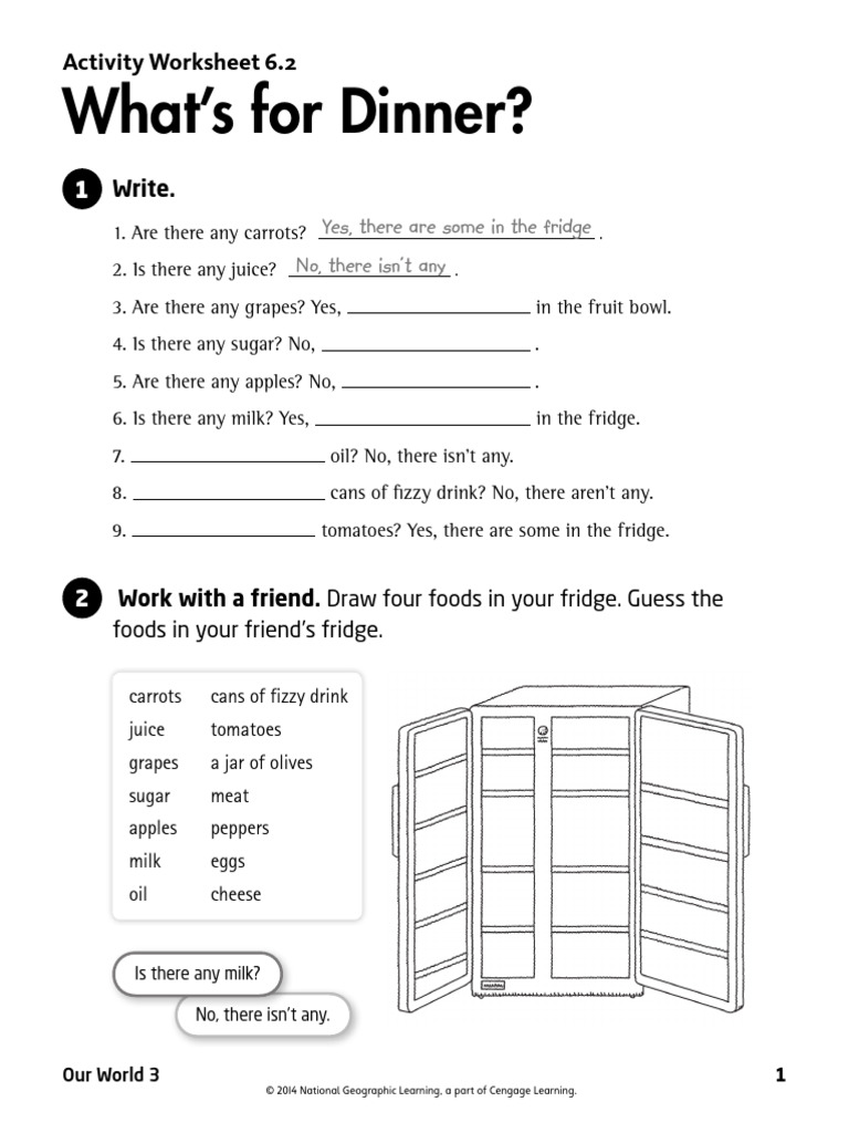 OW L03 U06 02 Worksheet BE | PDF