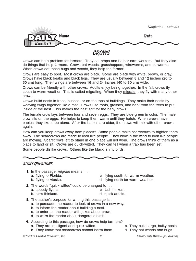 Crows | PDF | Ornithology | Holarctic Birds