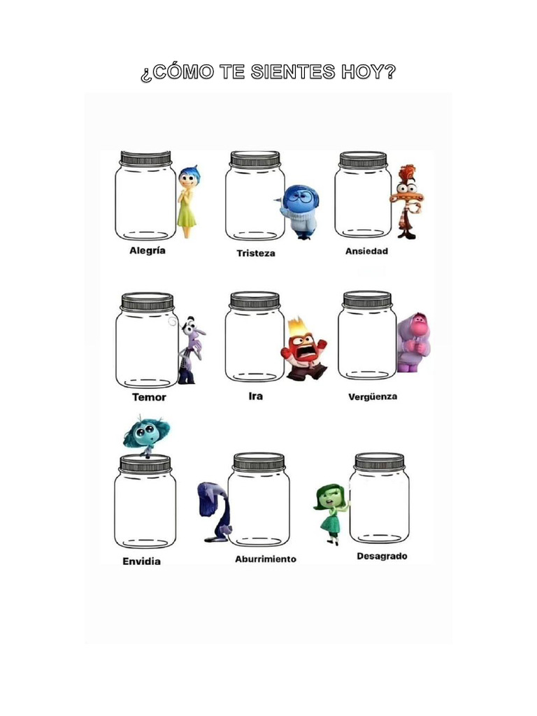 Cómo Te Sientes Hoy para Imprimir | PDF