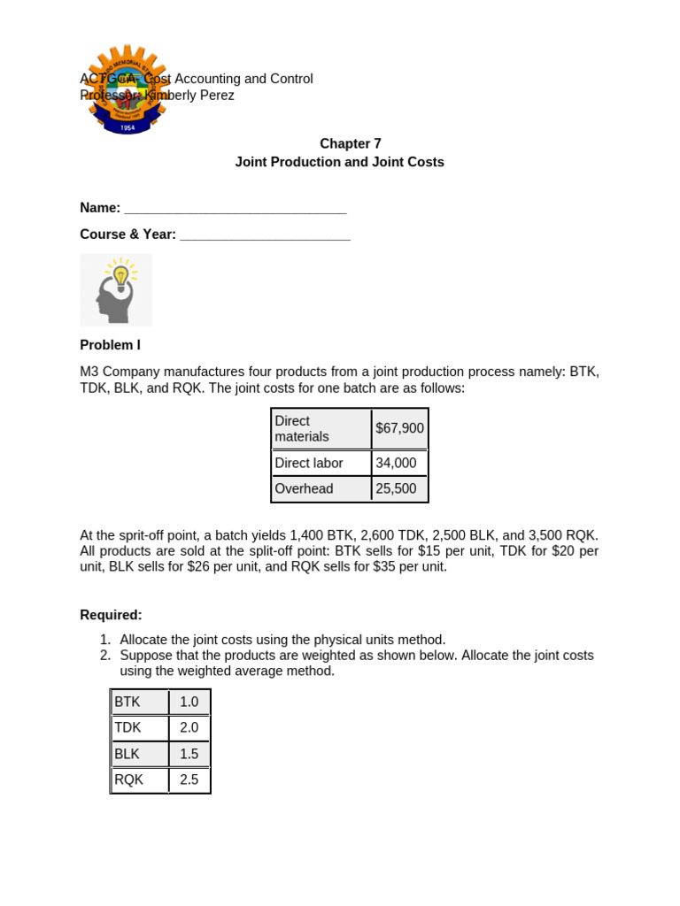 Crisel Tundag - ACTGCA- Activity 12 | PDF