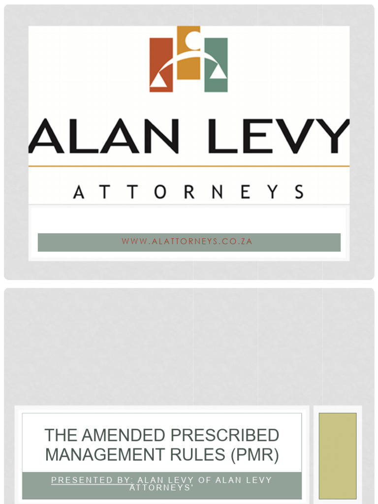 NAMA Presentation On The New MR 230312 | PDF | Business Law | Common Law
