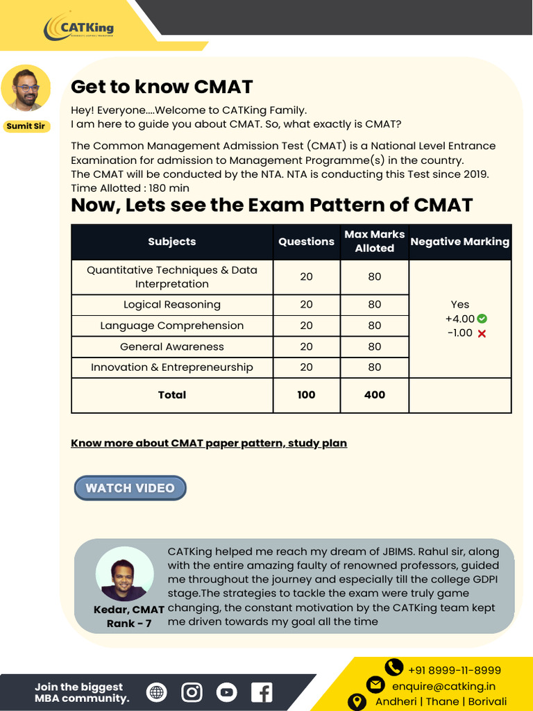 CMAT analysis | PDF | Entrepreneurship | Startup Company