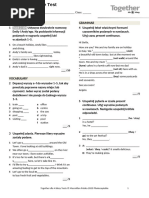 Together kl4 U4 Unit Test Challenge | PDF