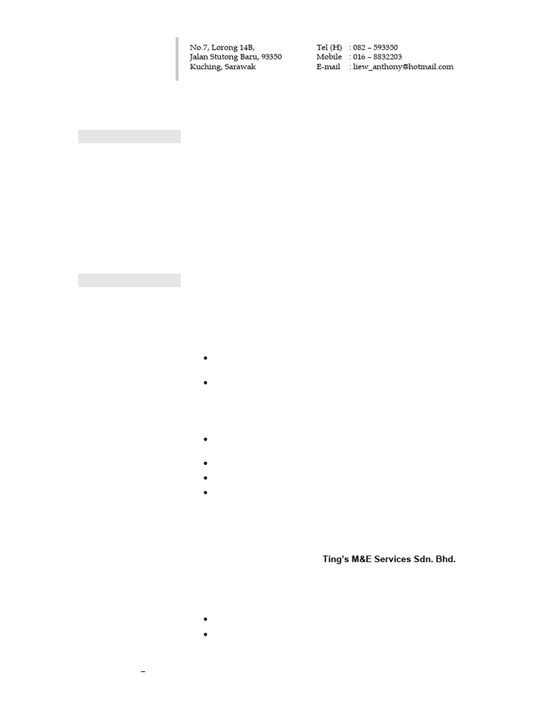 Anthony Liew Boon Chung | PDF