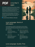 Love Languages Handout For Parents | PDF | Love | Interpersonal ...
